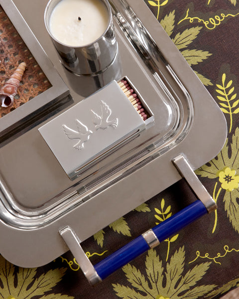 Lovebirds Matchbox Sleeve, Silver – MG&Co.